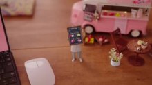 meito meito StickMate:[Official] Stick Mate CM "Small Cafe Car" 15 seconds - TVCBOOK