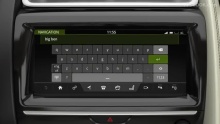 Jaguar E-PACE InControl Touch Pro Navigation - Entering a destination ...