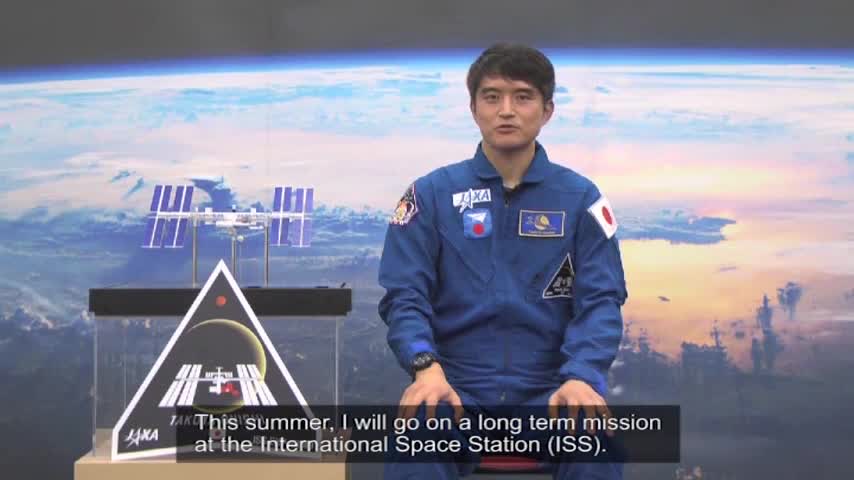 Message from astronaut Takuya Onishi - TVCBOOK